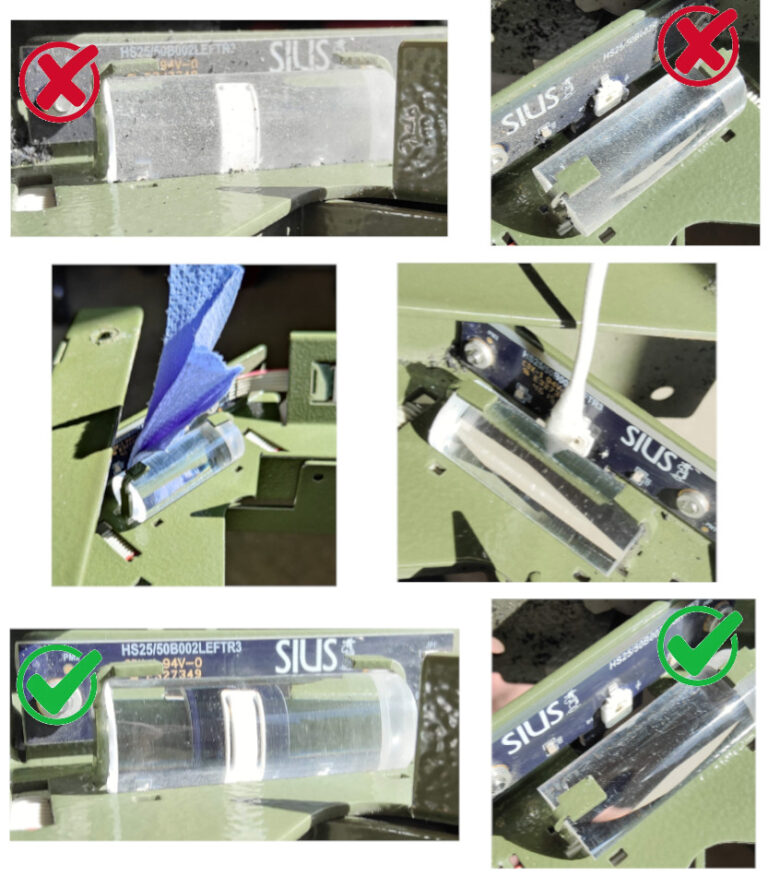 Target maintenance, bad examples – SIUS Support